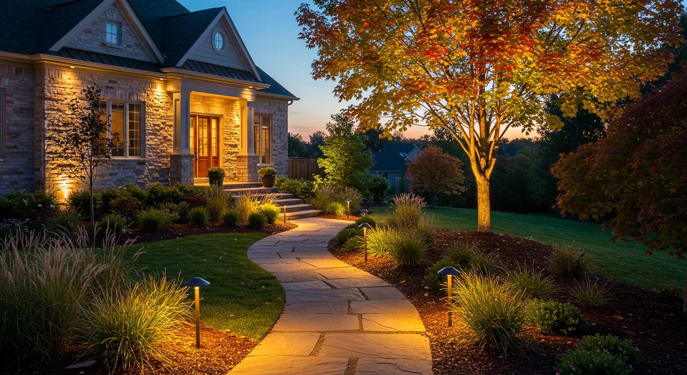 Embrun Outdoor Lighting: Safer Fall Nights & Curb Appeal | CleanYards ...